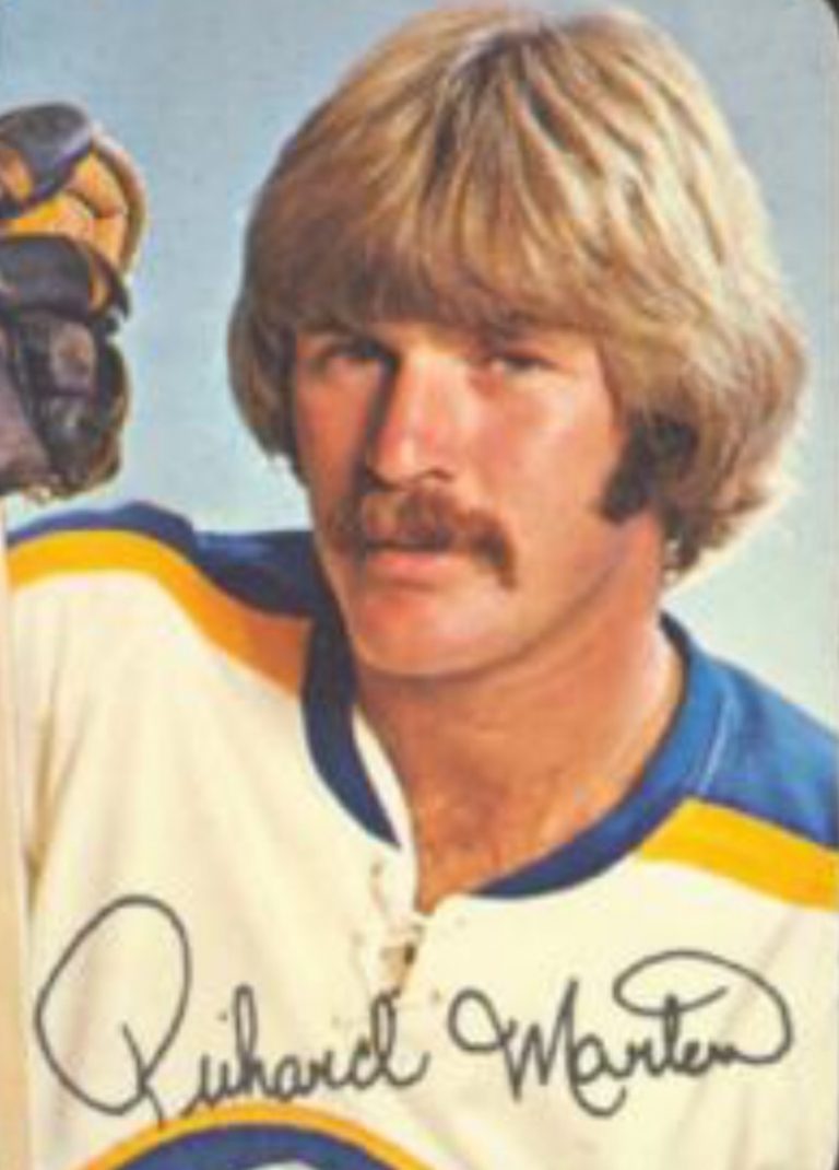 True Sabres hero: Richard Martin #7 Natural goal scorer great line mate ...